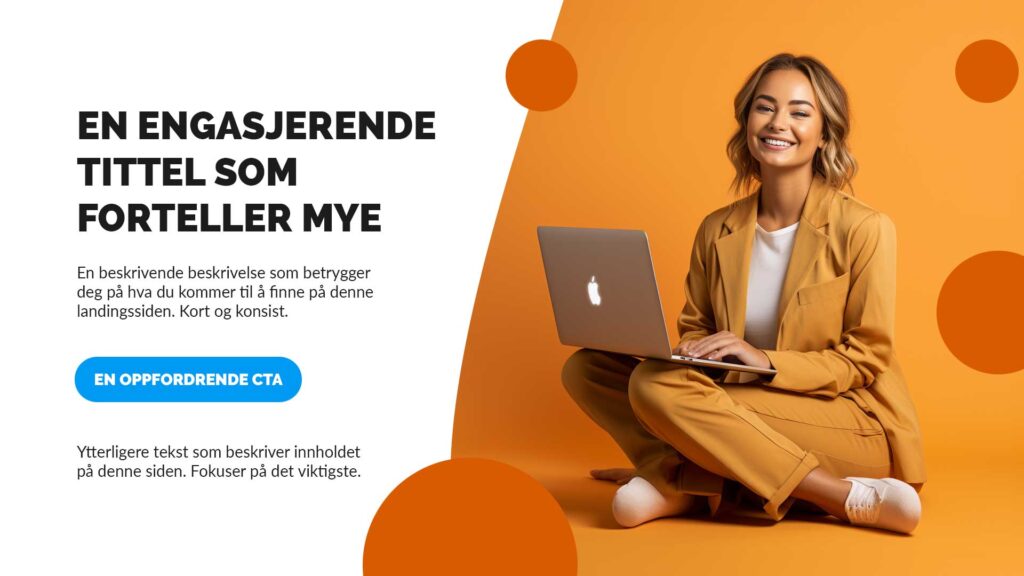 Slik lager du en effektiv landingsside - Benzin AS